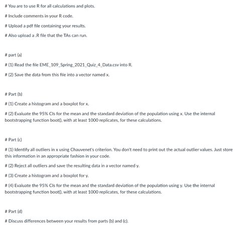 solved please write the code in r i know you don t have