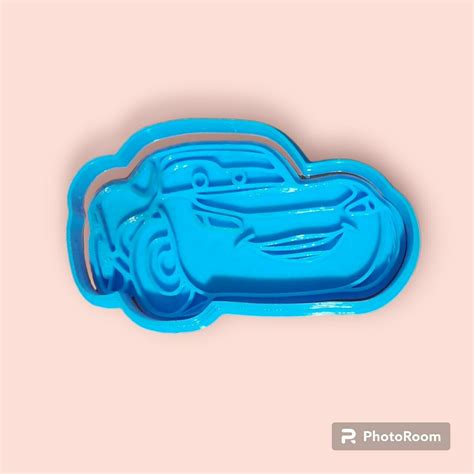 Stl File Lightning Mcqueen Cookie Cutter Lightning Mcqueen Cookie Cutter 🌩️・model To Download