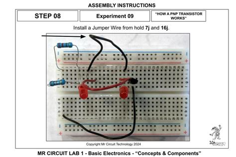 MC Mr Circuit Lab Experiment How A PNP Transistor Works