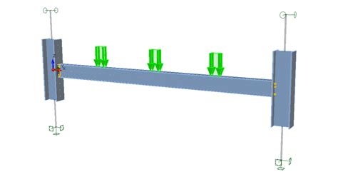 Steel Transverse Beam Idea Statica