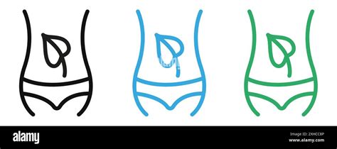 Detox Icon Vector Symbol Or Sign Set Collection In Black And White