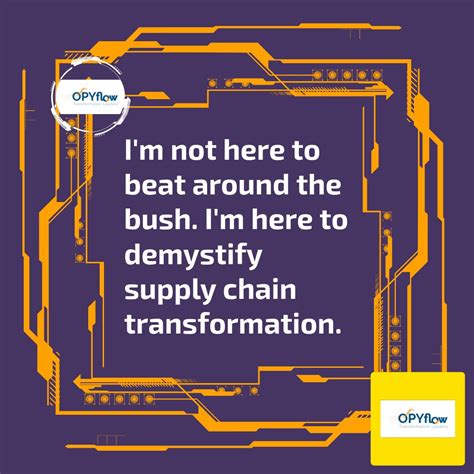 Opyflow On Linkedin Understanding The Nuts And Bolts Of Supply Chain