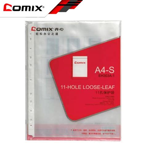 Comix 3d Ring Binder Refill 11 Holes Lazada Ph