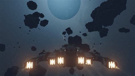 [exploded Ship Build] Huge Exploration Science Ship With 16k Cargo Aesthetic Inspired By