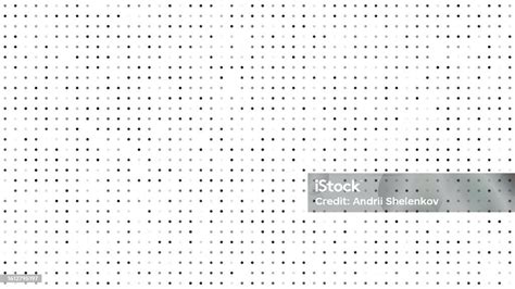 Monochrome Halftone Background With Dots Stock Illustration Download Image Now Abstract Art
