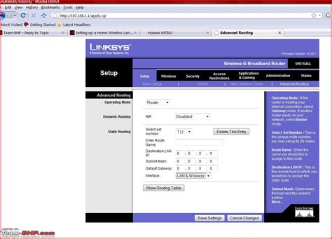 Setting Up A Home Wireless Lan Page Team BHP