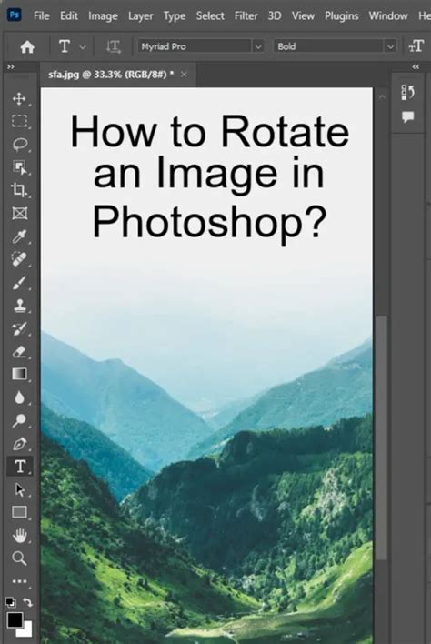 How To Rotate An Image In Photoshop Methods
