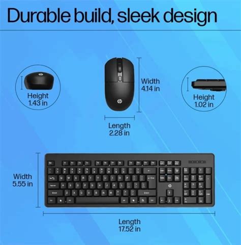 Hp Wireless Keyboard Mouse Combo At ₹ 1050 Piece Computer Accessories In Lucknow Id