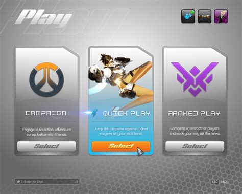 Game Ui Concept Practice What If Overwatch Was Released In The Late 2000s Instead Of 2016 R