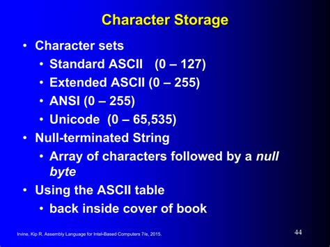assembly language for x86 processors 7th edition chapter 1 basic
