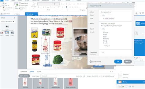 building in articulate storyline 360 drag n drop calculator