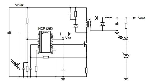 1 Pezzo Ncp1252 Ncp1252a Current Mode Pwm Controller Sop 8 On Semiconductors Equipement