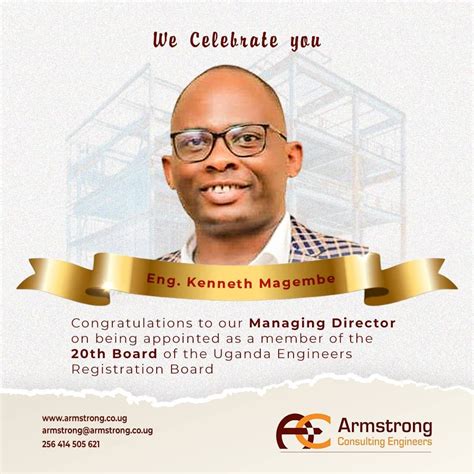 Armstrong Consulting Engineers Limited On Linkedin We Are Proud To Announce That Our Managing
