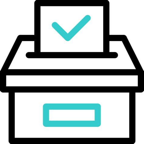 Voting Basic Accent Outline Icon