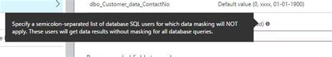 Configure And Customize Sql Azure Dynamic Data Masking