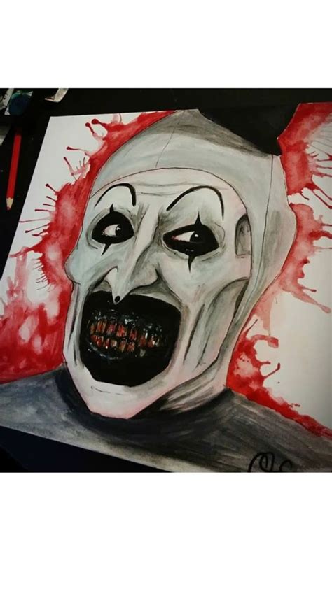 Arttheclown Terrifier Horror Art Drawing Horror Movie Villains