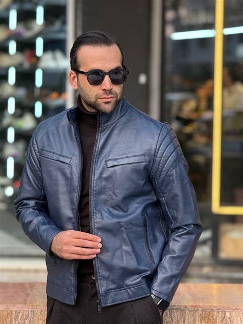 کاپشن چرم کومار فروشگاه پوشاک ویرگول