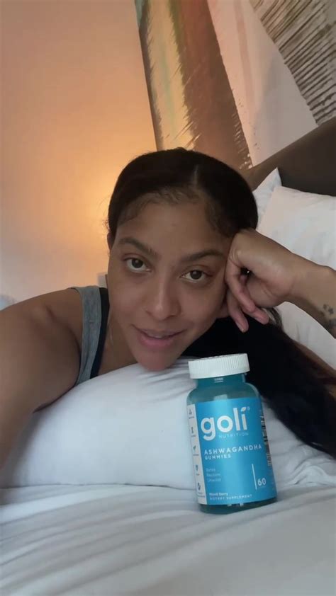 🏀 Wnba Player And Goli Partner Candace Parker Takes Goli Daily 💙 Gummy Candy Sleep “…made