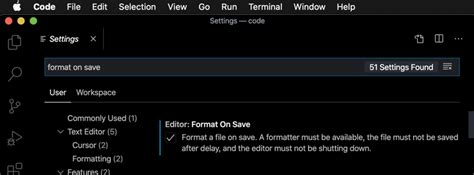 VSCode Using Black to automatically format Python 拾光赋