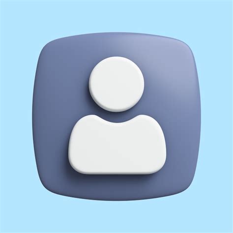 3d значок для приложения для социальных сетей Бесплатно Psd Файл