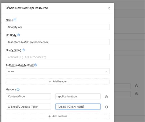 Shopify Authentication