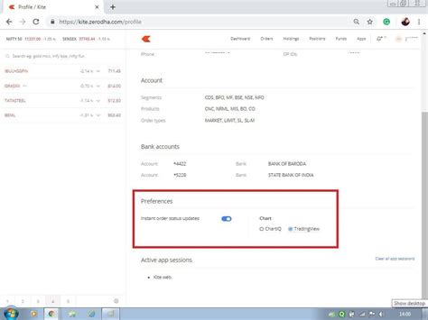 Guide To Free Tradingview Charts In Zerodha Kite StockManiacs