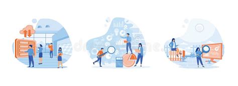 People In Team Analyze Dioramas And Graphics Advance Data Analytic