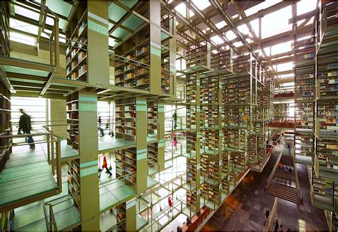 Bookshelf Porn Biblioteca Vasconcelos The Largest Library In