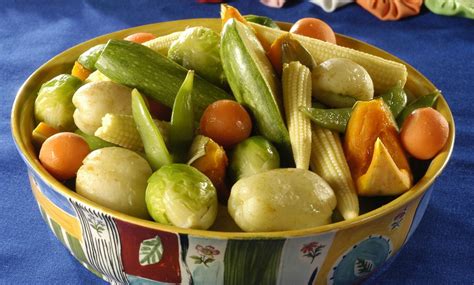 Salada De Mini Legumes