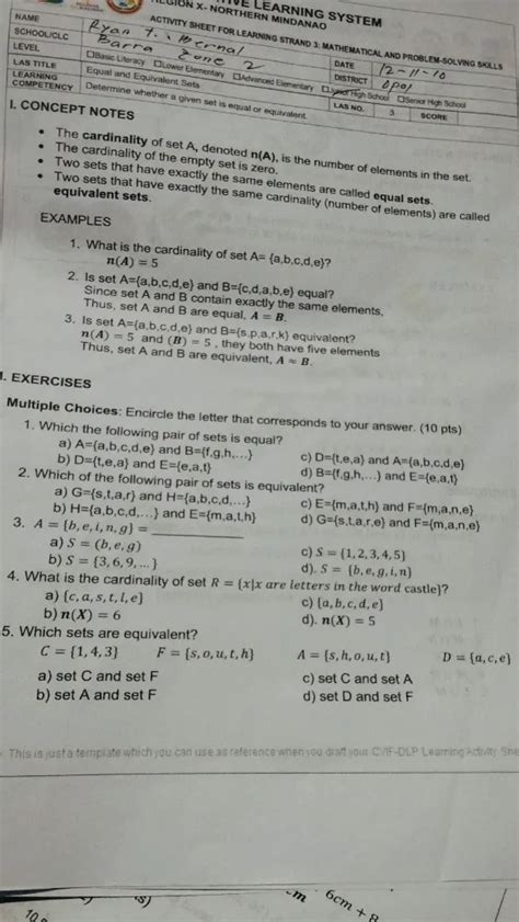 Which The Following Pair Of Sets Is StudyX