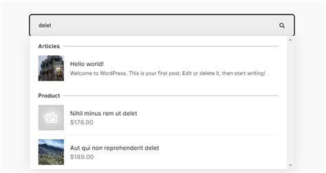 Autocomplete Search Wordpress Plugin