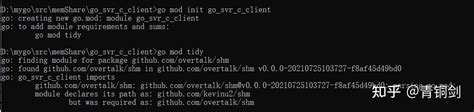golang中go get出现module declares its path as but was required as 处理 知乎