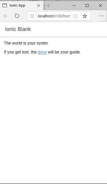 Getting Started With Ionic Framework Ebasiq Blog
