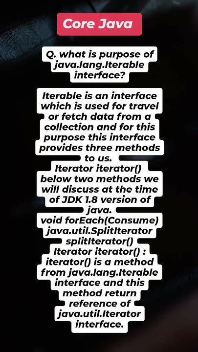 understanding iterable interface in java iterating collections with