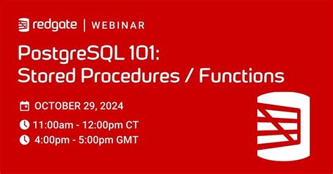 Stored Procedures And Functions In Relational Databases Are Essential