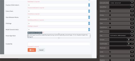 simple dropdown blazor server radzen