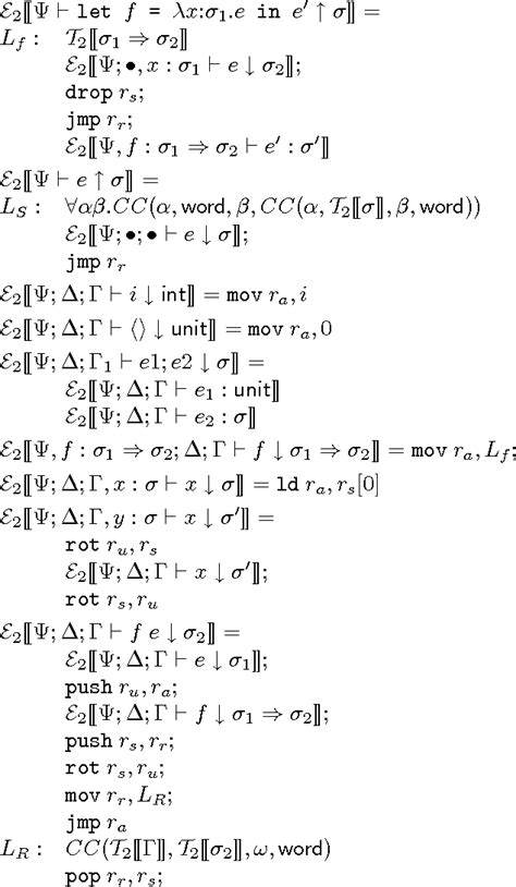 Typed Assembly Language Semantic Scholar