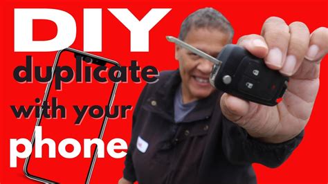 Make A Duplicate Car Key With Your Phone Youtube