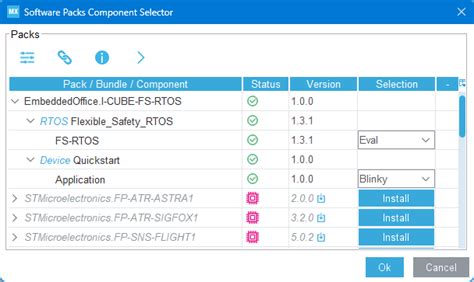 STM Cube Flexible Safety RTOS Documentation