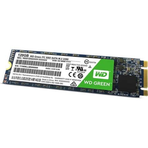120GB WD WDS120G2G0B-00EPW0 SSD M.2 2280 NGFF Laptop Solid State...