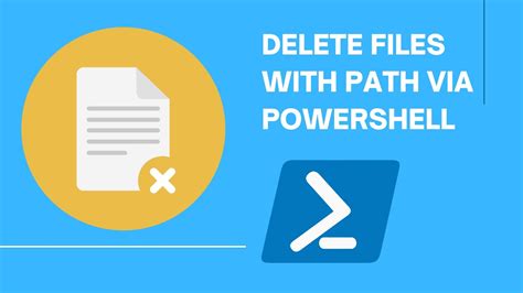 Delete Files With Path Via PowerShell YouTube