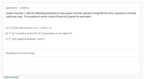 Solved Graph A Function F With The Following Properties On Chegg