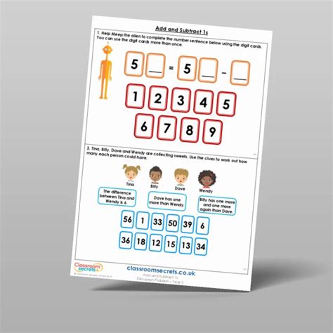 Year 3 Add And Subtract 1s Discussion Problem 2 Resource Classroom Secrets
