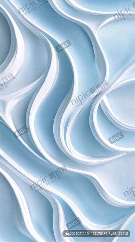 Ai创作图浅色系立体剪裁背景 简洁大气拼色曲线纹理 3d立体起伏波浪 蓝色波纹唯美线条 3d立体底纹 柔美蓝色曲线 波浪立体纹理 天蓝色柔美曲线 蓝白波浪线条 创意波纹弯曲活力 炫彩波浪蓝色