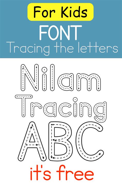 Free Tracing Name Fonts Name Tracing Generator