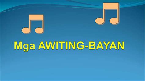 Awiting Bayan Ppt