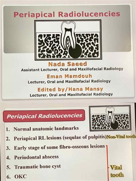 Oral Radiolucent Lesions Pdf
