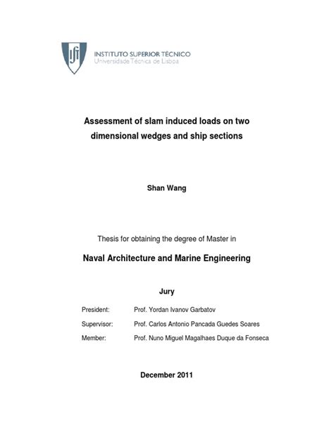 Prediction Of Wave Impact Loads On Ship Type Offshore Structures In Steep Fronted Waves Pdf