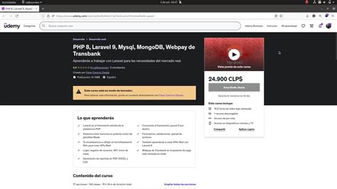 César Hans Cancino Zapata On Linkedin Curso Php Laravel Mysql Api