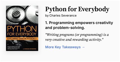 Python For Everybody Summary Quotes Faq Audio